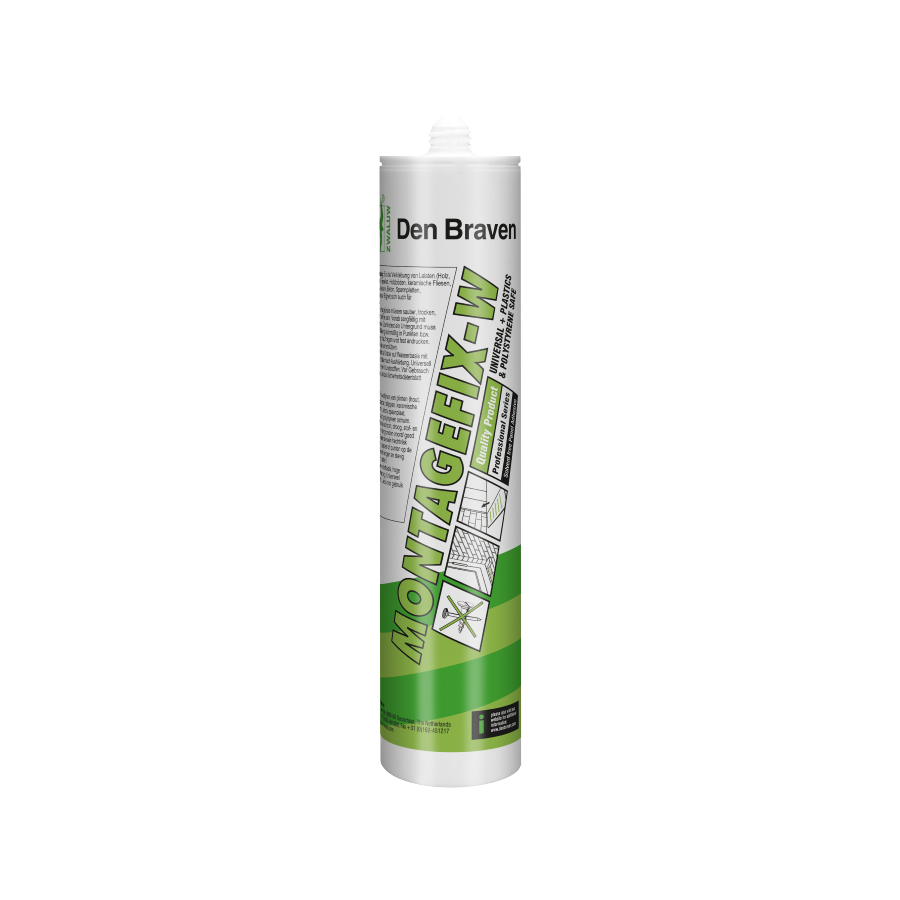Zwaluw Montagefix-W 310ml - Montagekit: Lijmkit - Kitcentrum.be
