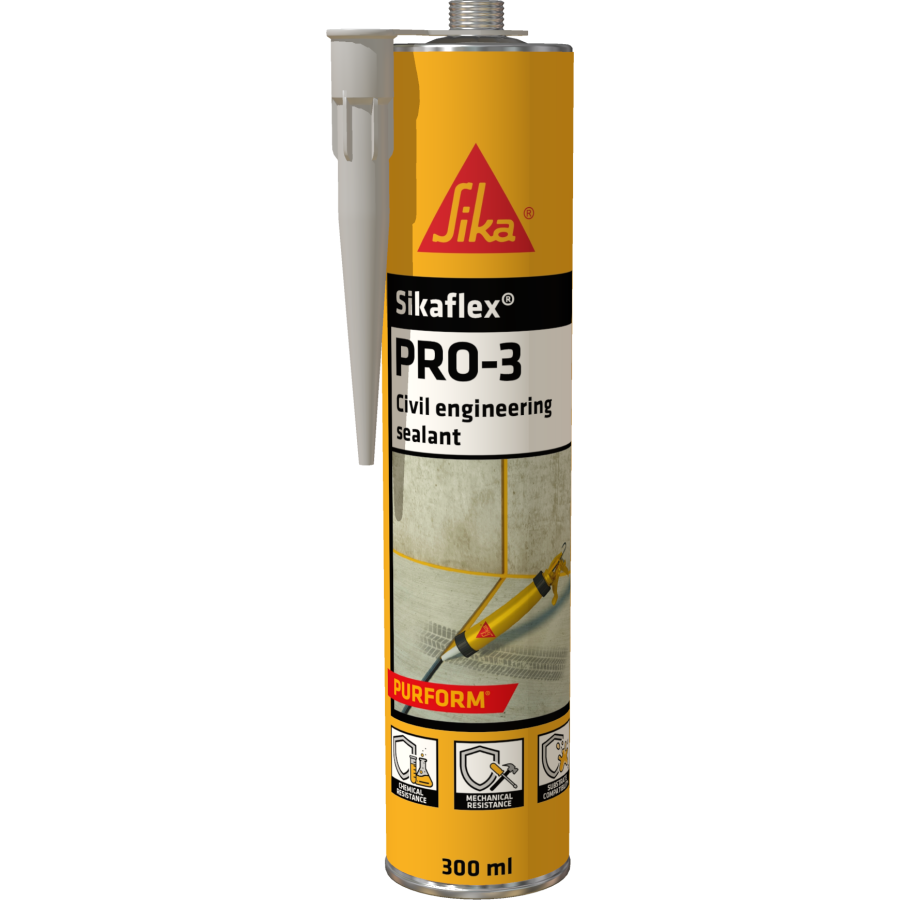 Sikaflex Pro-3 Purform 300ml - Gevel- & Vloerkit: Vloerkit - Kitcentrum.be