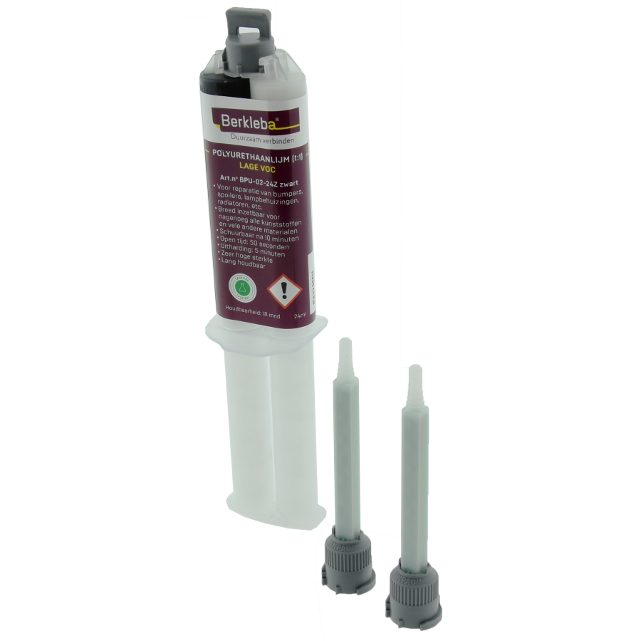 Berkleba BPU-02 PU-Reparatielijm 24ml - 2 Componenten lijm: Kunststof ...