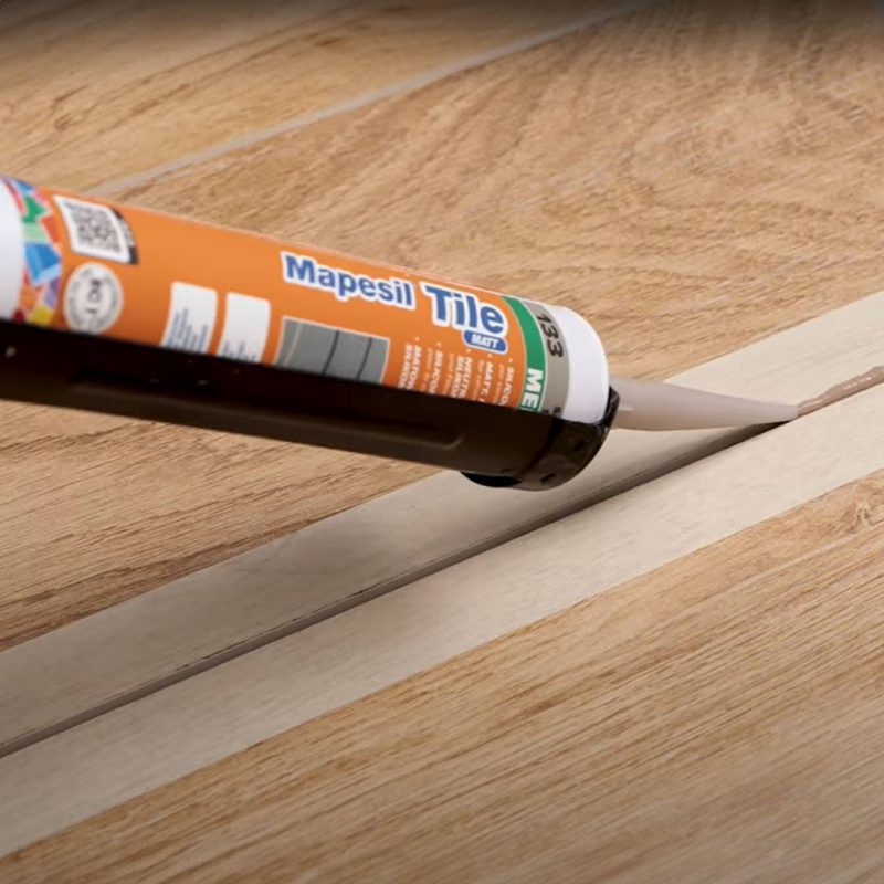 Mapei Mapesil Tile Matt 300ml - Siliconenkit: Sanitairkit - Kitcentrum.be