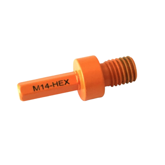 Fix Plus Tegelboor Adapter M14 naar HEX - Diamantgereedschap: Tegelboor ...