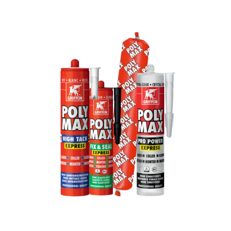 Polymax | Hightack en montagekit | Griffonshop.nl